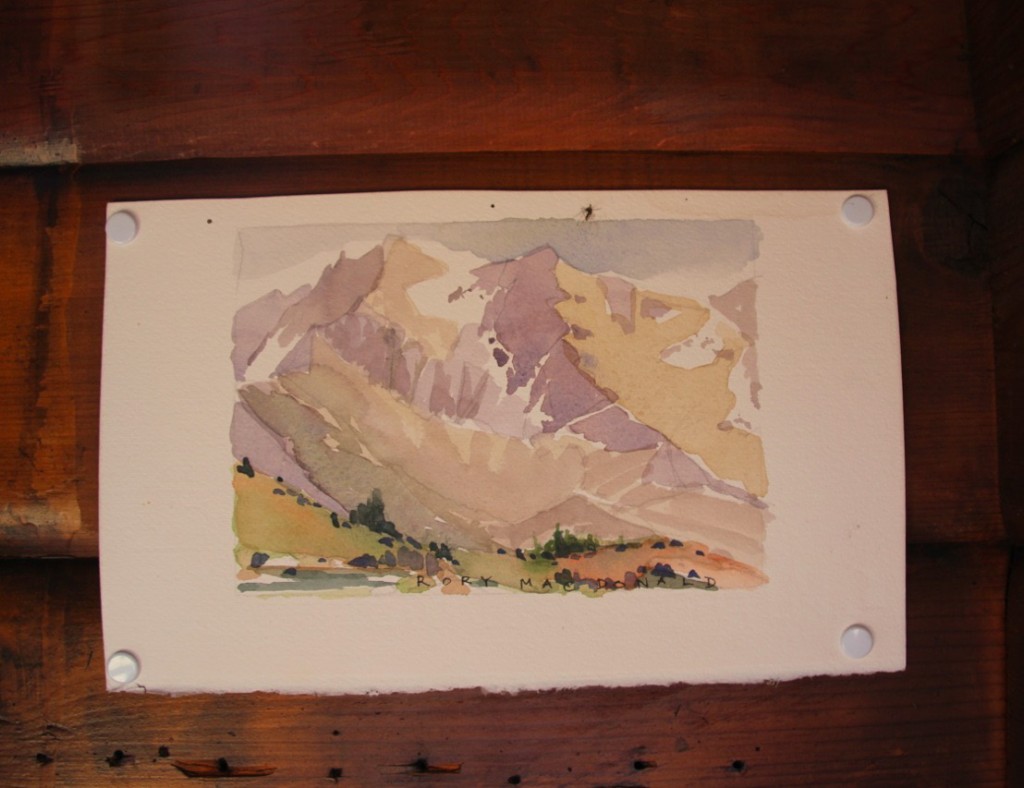 Fryatt Hut, Teil 5: letzter Tag in der Einsamkeit der Rocky Mountains ...